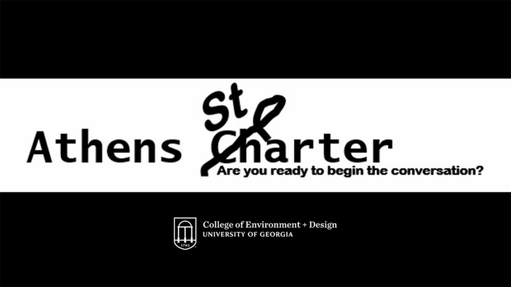 UGA Starter Charter - UGA College of Environment + Design