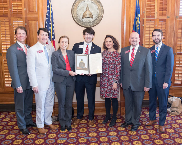 CE+D Recognized at Georgia State Capitol - UGA College of Environment ...
